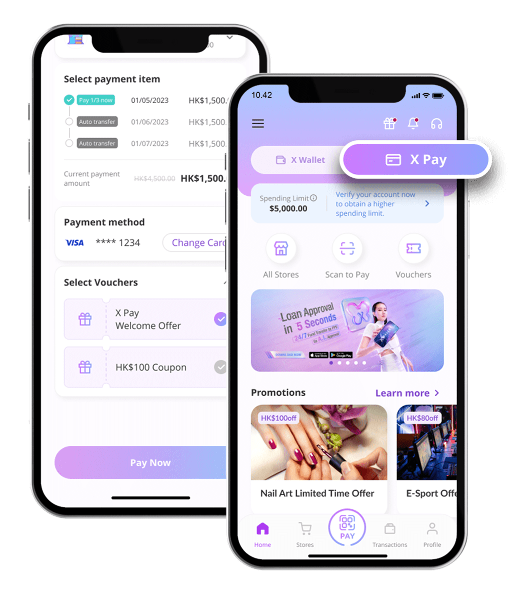 X Pay Buy Now, Pay Later | Double up your rewards with X pay